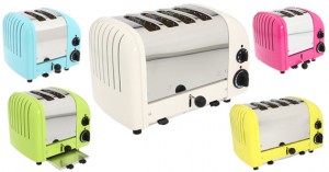 Colorful Retro Toasters by Dualit - Cool Gifting